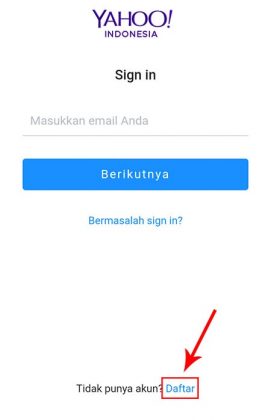 √ Cara Mendaftar dan Buat Email Yahoo Dengan Mudah di HP